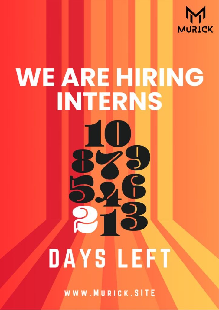 Murick Internship Program 2025 Tech Excellence