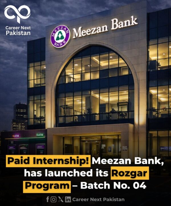 Meezan Bank Paid Internship Program 2026 - fine-jobs.com